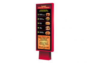 Fixed Presell Drive Thru Menu Board – Origin Menu Boards